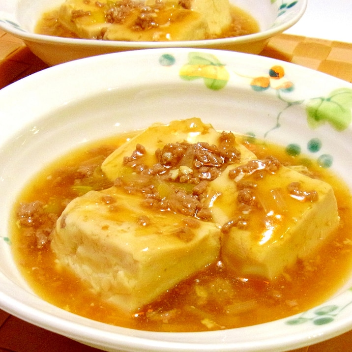 豆腐のそぼろあんかけ レシピ・作り方 By メリッコ 楽天レシピ